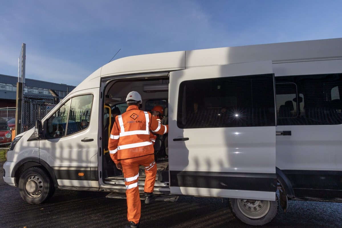 Shuttle Bus & Drivers | First Call Site Services